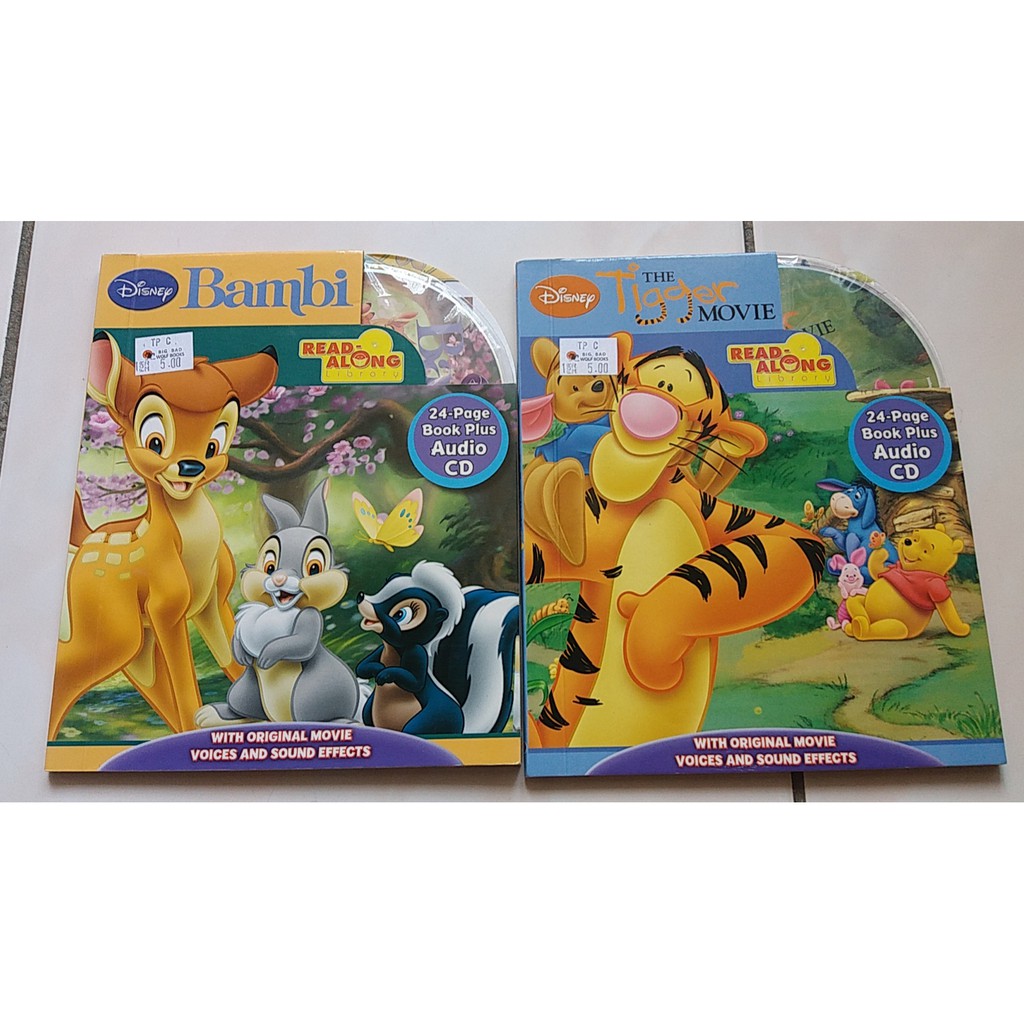 Disnep story book with CD(Second hand book 二手书) | Shopee Malaysia