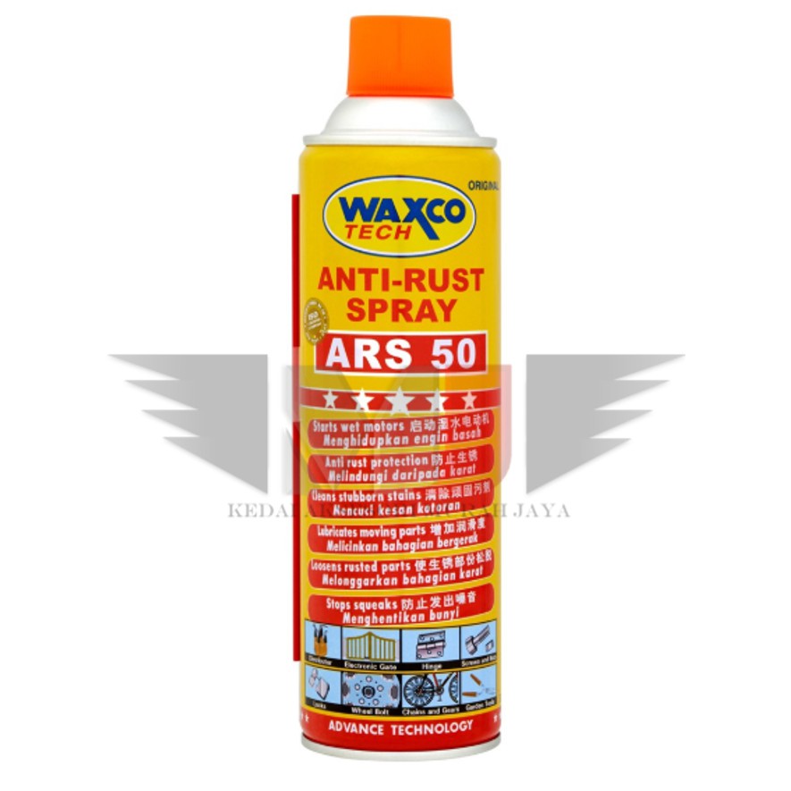 100% ori Waxco Tech Anti Rust Spray ARS-50 (550ML) | Shopee Malaysia