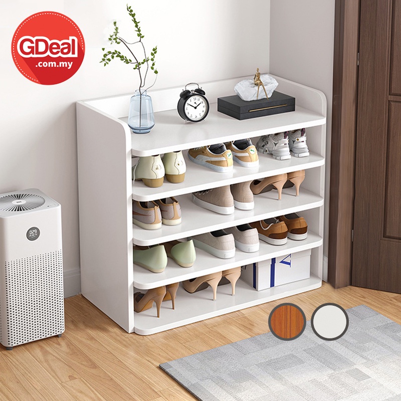 GDeal 5 Layers Shoe Rack Layered Partition Storage Large Capacity ...
