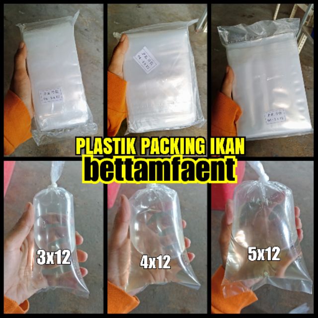 PLASTIK PACKING IKAN PE (PACKAGING 100% DARIPADA KILANG) | Shopee Malaysia