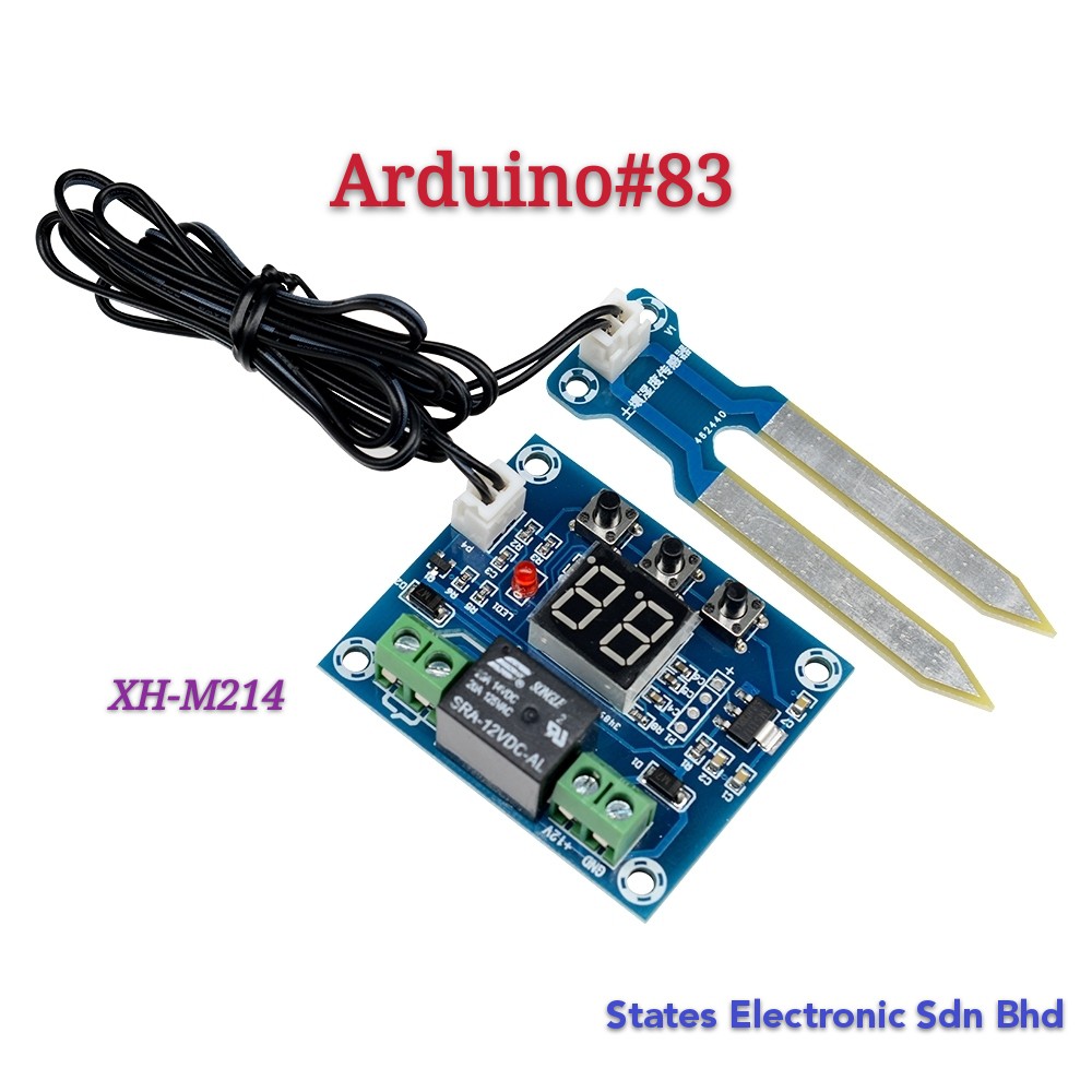 Arduino#83 XH-M214 Humidity Control Soil Sensor Module / Automatic Watering Module | Shopee Malaysia