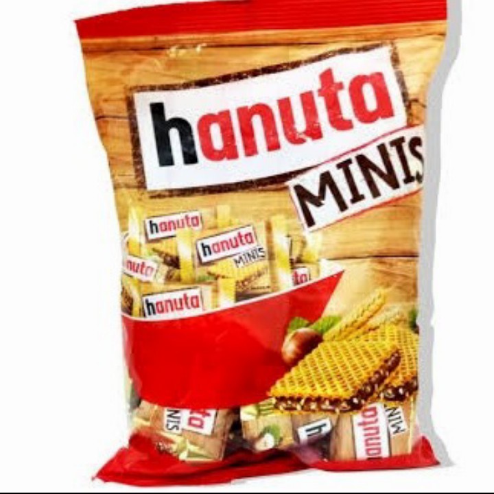 Ferrero Hanuta Wafer Minis 200gr - Hanuta Mini Snack Premium Germany ...