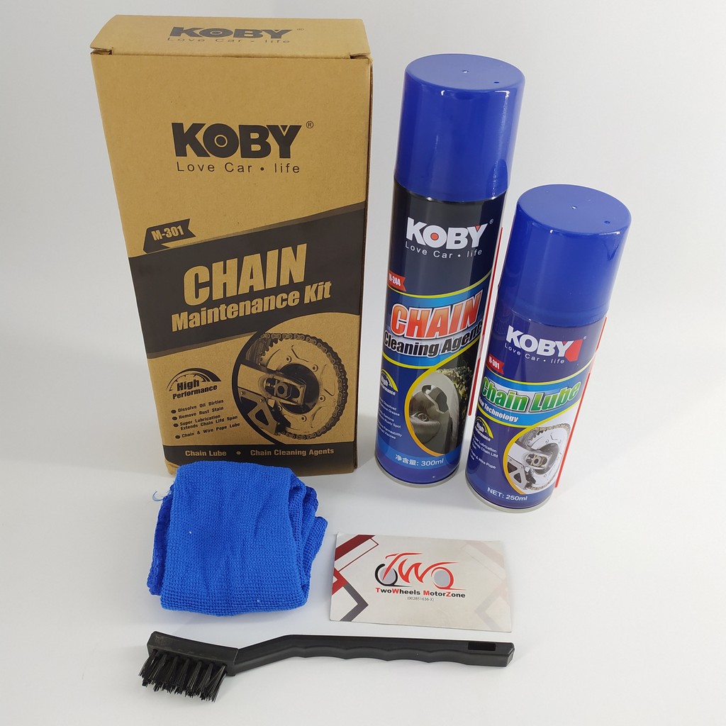 CHAIN LUBE AND MAINTENANCE KIT SET KOBY | Shopee Malaysia