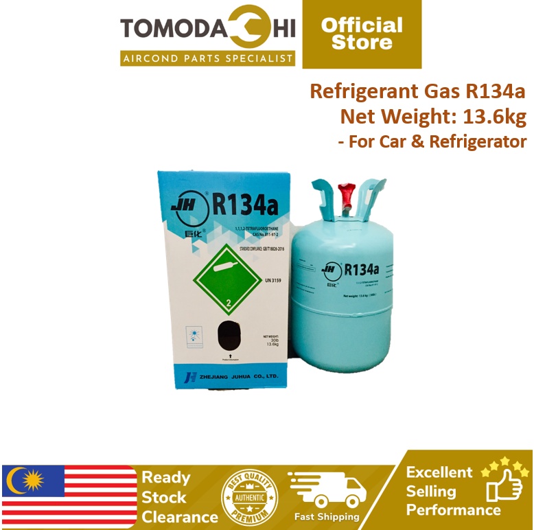 TOMODACHI Car Air Cond Gas R134a Aircond Kereta Refrigerator Aircond Gas Peti Sejuk Rumah r134a ...