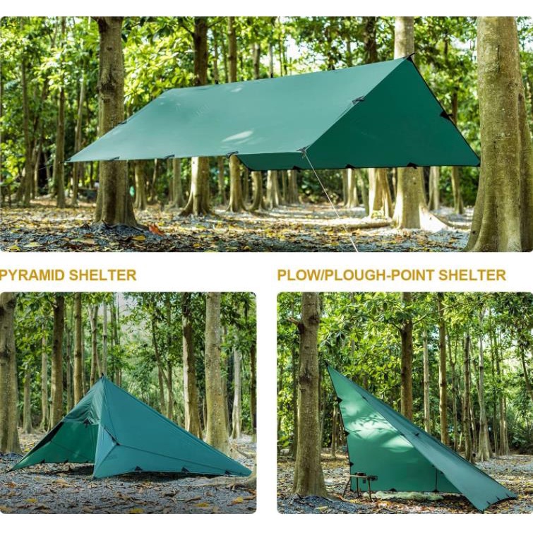 MSW Ultralight Weight Waterproof Groundsheet Camping Tarp Shelter Alas ...