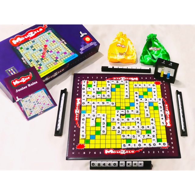 Mathzzle Board Game Junior Set Shopee Malaysia