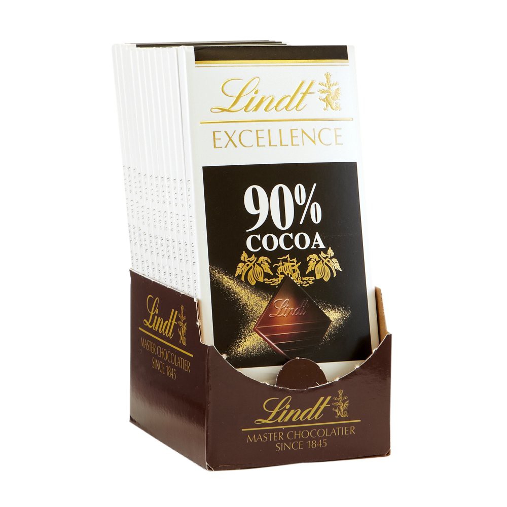 EXCELLENCE Lindt Excelence Cocoa Chocolate 100G | Shopee Malaysia
