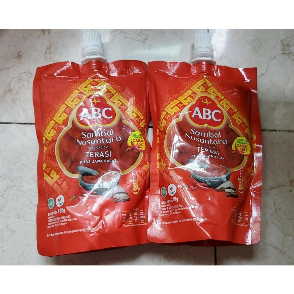 ABC Sambal Terasi Botol 180 Gram / ABC Sambal Belacan 180 Gram / Sachet ...