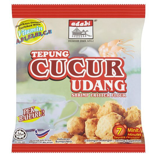 ADABI Tepung Cucur Udang (200g) | Shopee Malaysia