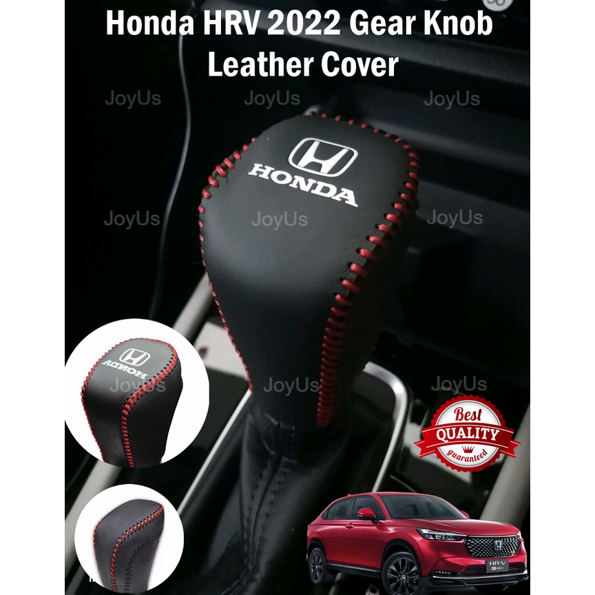 Honda HRV 2022 ++ High Grade Gear Knob Leather Cover Gear Cover ...