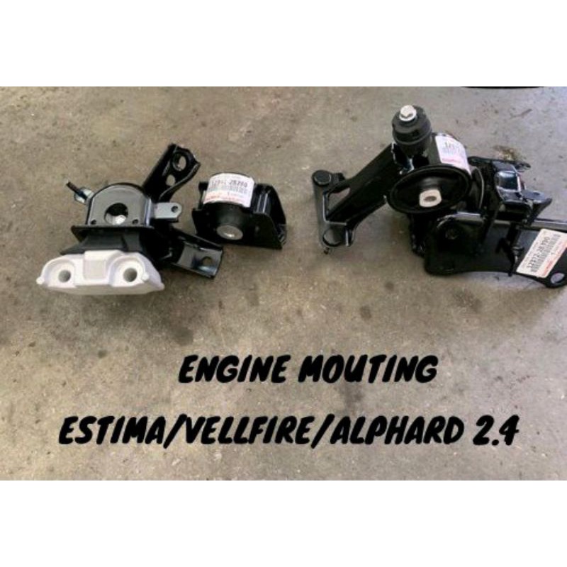 ORIGINAL TOYOTA ENGINE MOUNTING SET TOYOTA ESTIMA ACR50/VELLFIRE ...