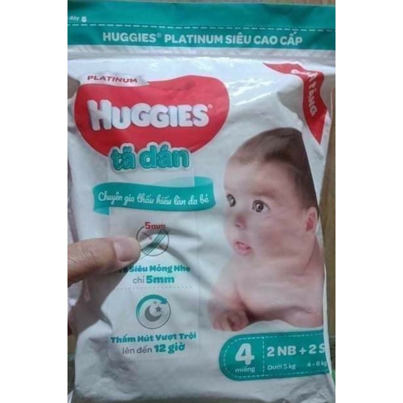 Combo of 50 packs of Huggies Platinum super premium diapers for babies ...