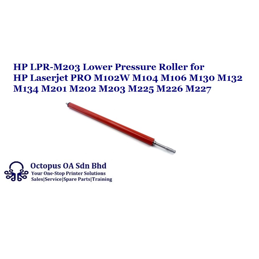 HP LPR-M203 Lower Pressure Roller for HP Laserjet PRO M102W M104 M106 ...