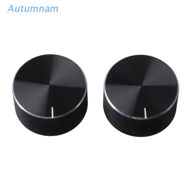 Autu 2pcs 25x13mm D Axis Rotary Potentiometer Knob Encoder Volume Control For Speaker Amplifier