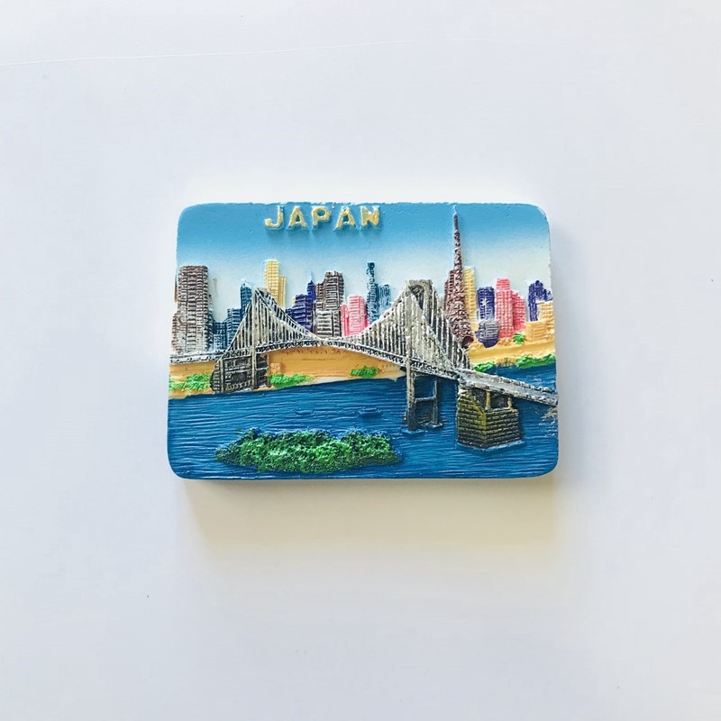 Country Fridge Magnets Tokyo Magnet Travel Resin Mt. Fuji Hokkaido ...