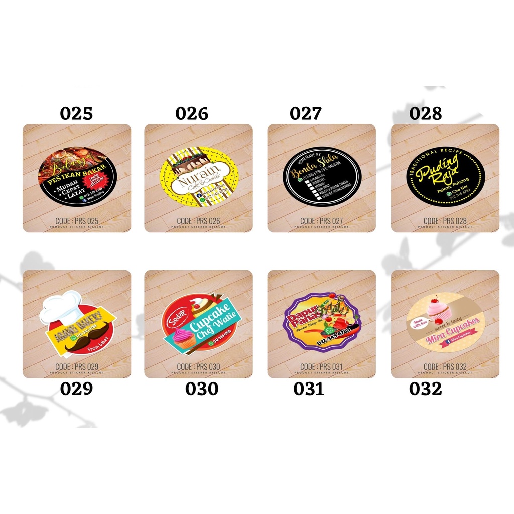 🔥BUY 50 FREE 2🔥STIKER CUSTOM PRODUCT LABEL | STICKER PRODUK CUSTOM ...