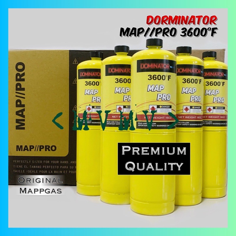 Mapp Gas Cylinder 16oz./453.6g - MAP//PRO 3600F | Shopee Malaysia