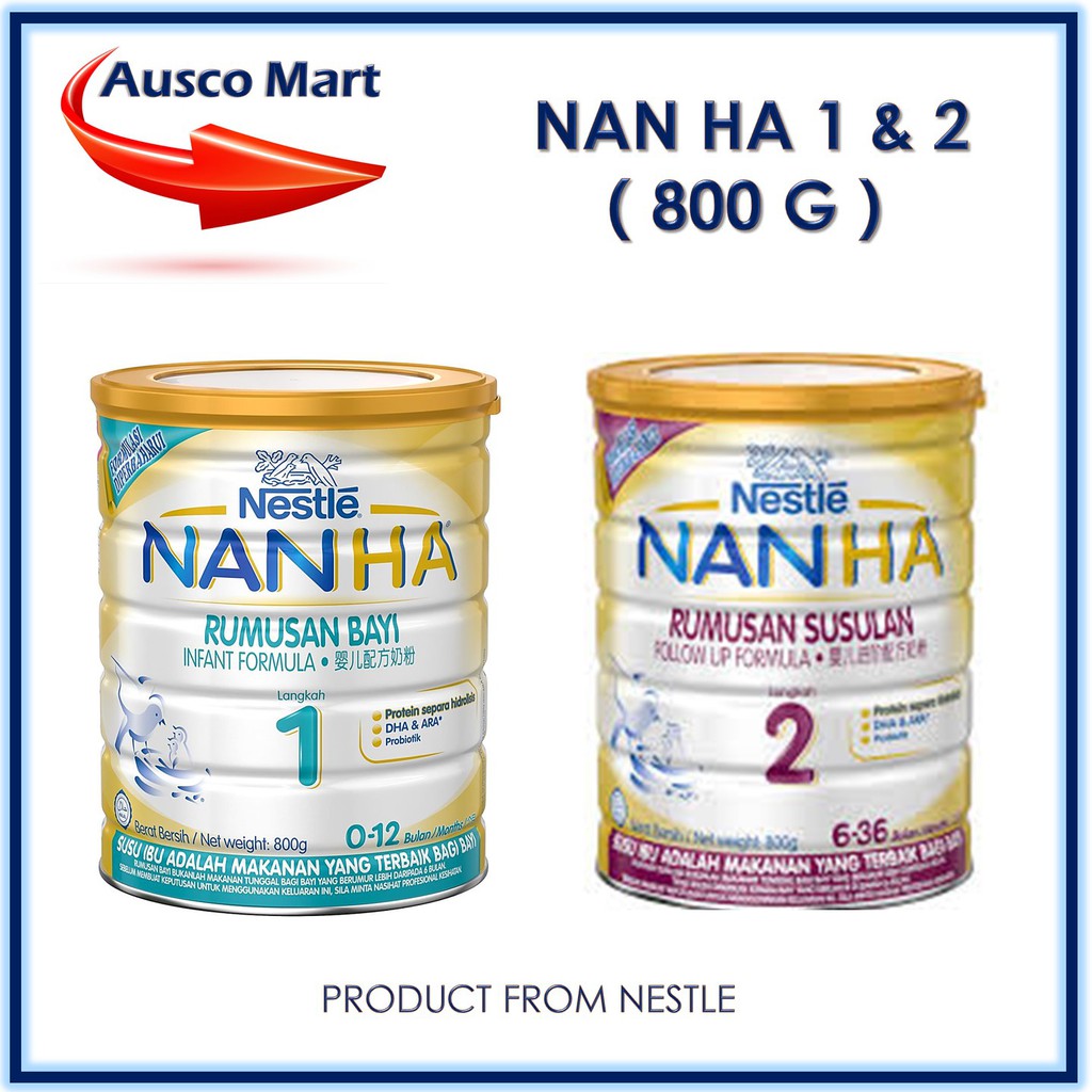 Nestle Nan HA 1 & 2 800g | Shopee Malaysia