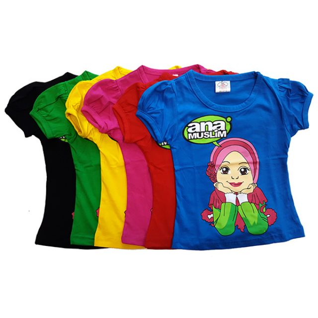 Ana Muslim Shirt (Girl) | Shopee Malaysia