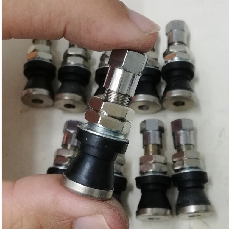 TA8888 tubeless valve stem head rim Tayar wheel TUBELESS NUT RUBBER ...