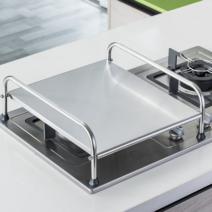 Stainless Steel Gas Stove Stand Cover Rack Gas Stove Protective Pot ...