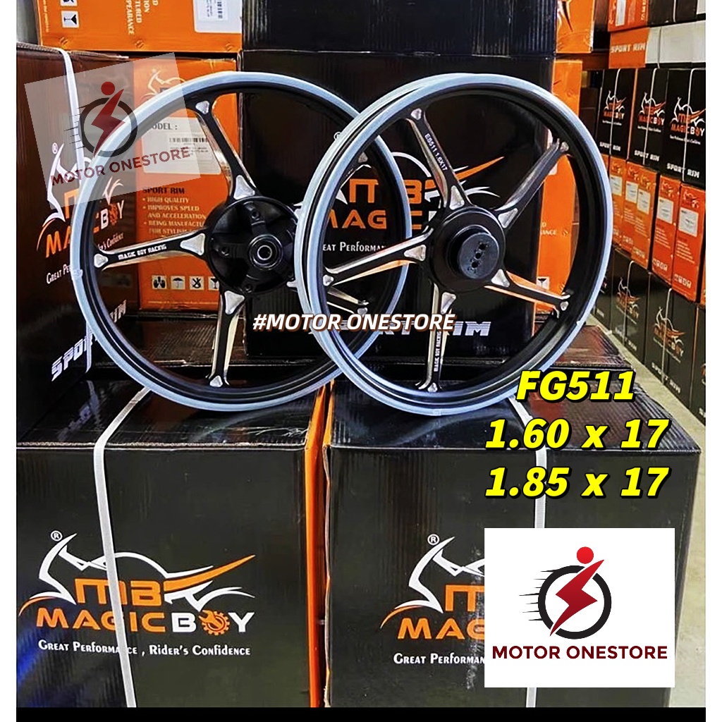 FG511 Y15 Y15ZR Y16 YSUKU CNC SPORT RIM MAGIC BOY OPEN HUB 160/185 X 17 ...