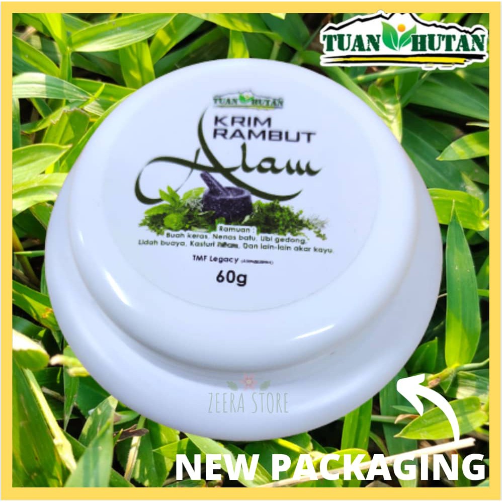 KRIM RAMBUT ALAM Tuan Hutan - Tradisional Handmade Organik [READY STOCK] | Shopee Malaysia