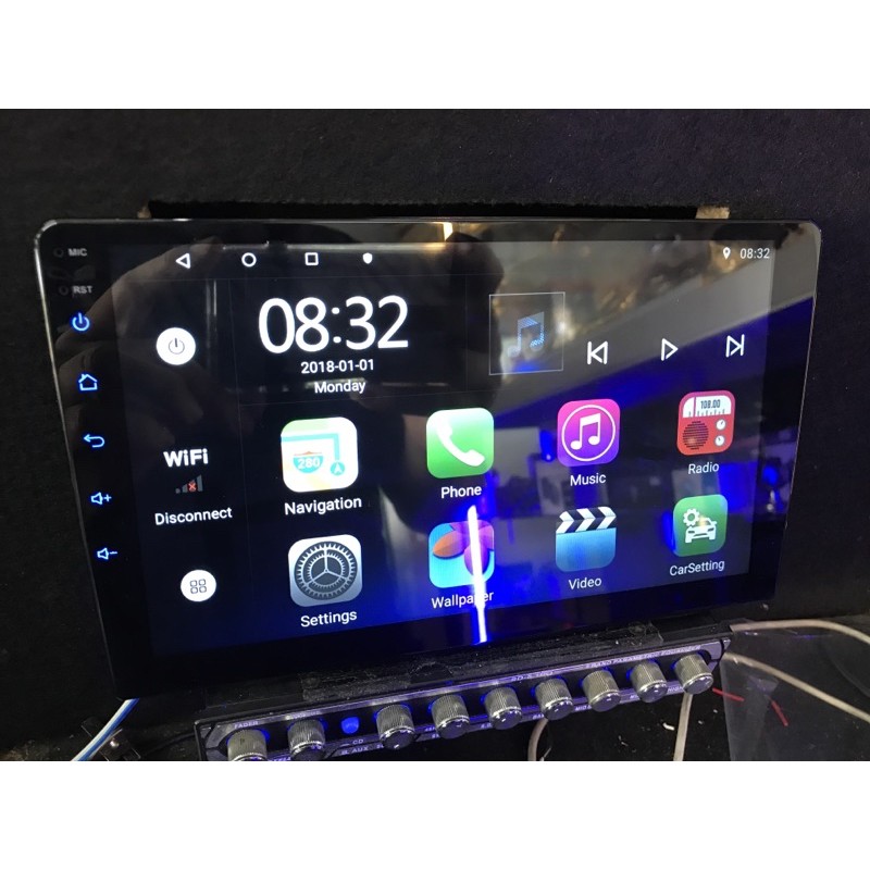 Android player 9 inch ~ 10 inch' IPS screen Car Stereo WIFI GPS Quad ...