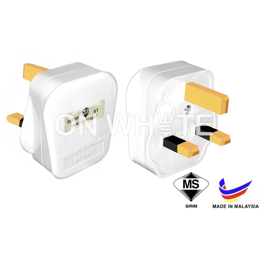 PLUG TOP 13A [𝐒𝐈𝐑𝐈𝐌] 6123 OR 4931(NON SIRIM) /DLX/OPS/GCE/CLIPSELL/SUM ...