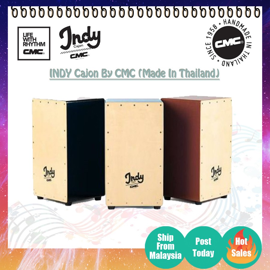 INDY Cajon By CMC Drum Box Kahun Kahong Cajon Rhythm Box | Shopee Malaysia