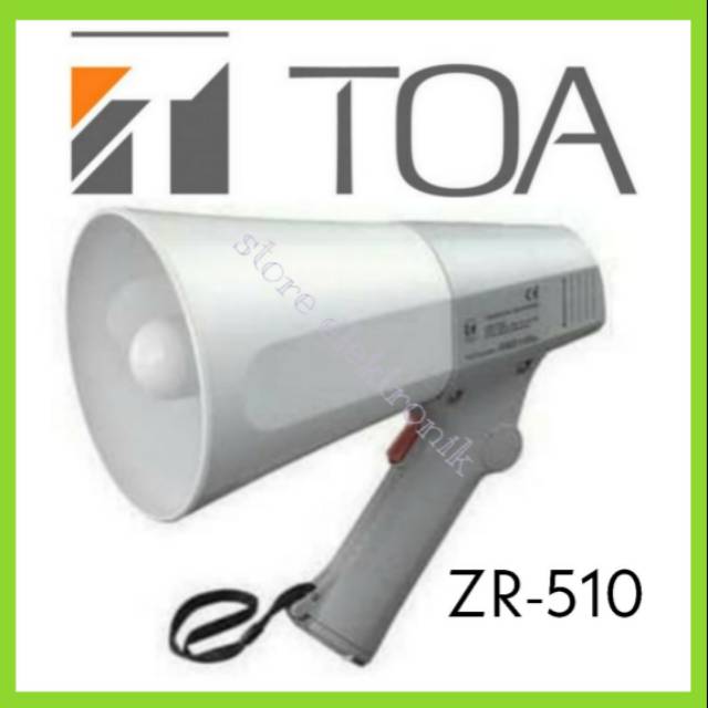 Megaphone Toa Zr510 Toa Original Galva | Shopee Malaysia