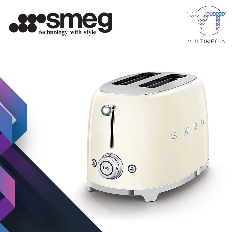 Smeg TSF01 two-piece toaster home breakfast toaster Italian design ...