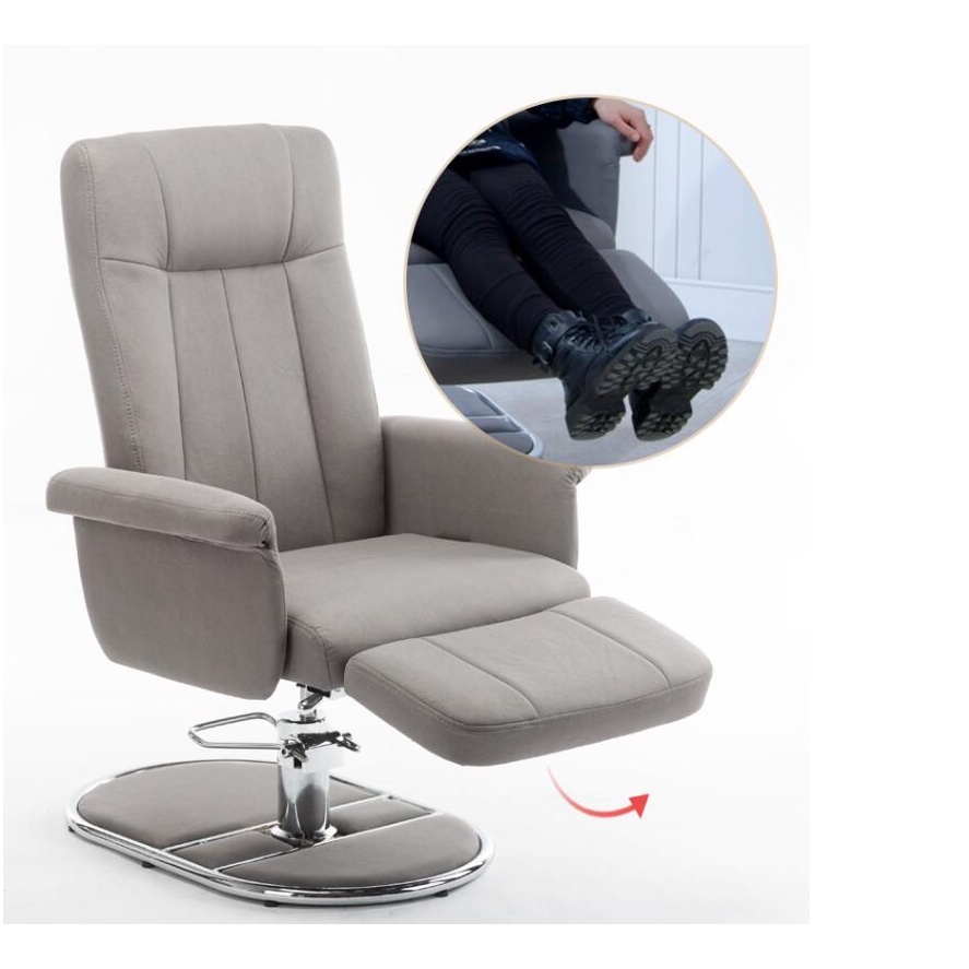 PP Hydraulic Lift Sofa Recliner Chair With Foot Rest Long Sitting ...