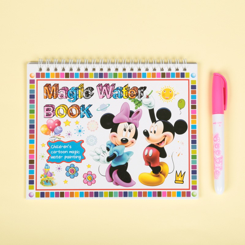 🔥 HOT ITEM 🔥 [FREE Magic Pen] Kids Magic Water Reusable Coloring Book ...