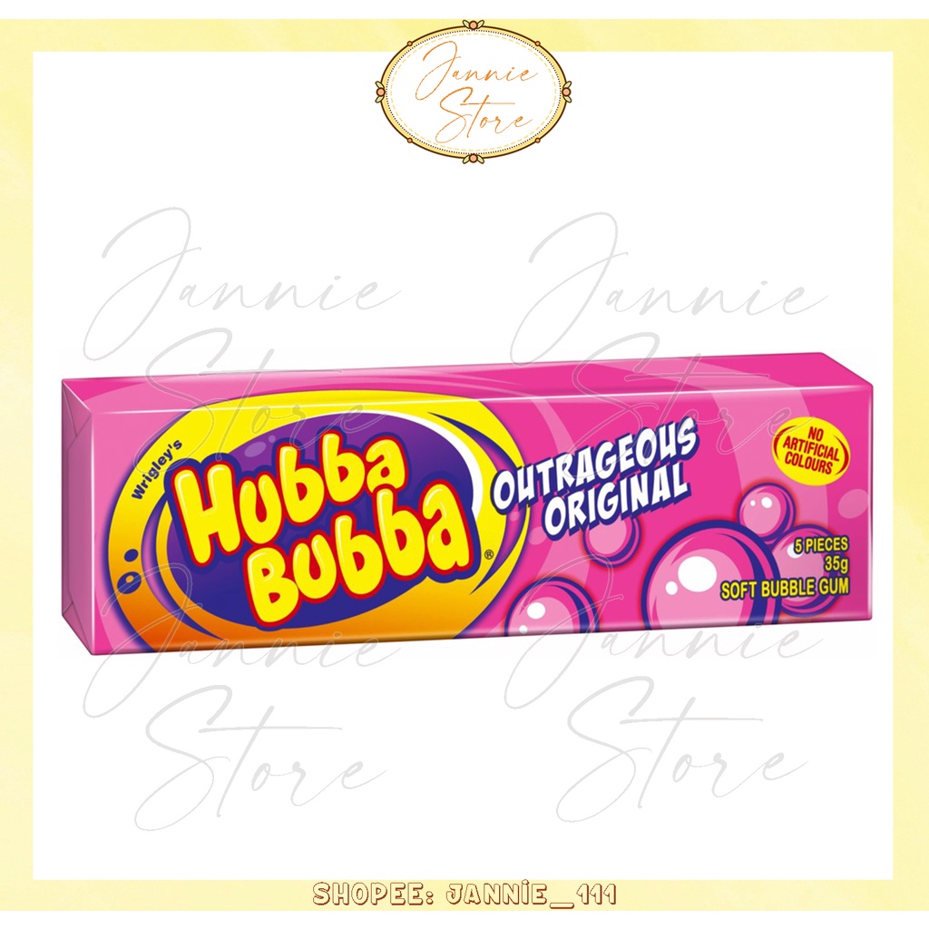 Wrigley's Hubba Bubba Bubble Gum Strawberry/Groovy Grape/Original ...