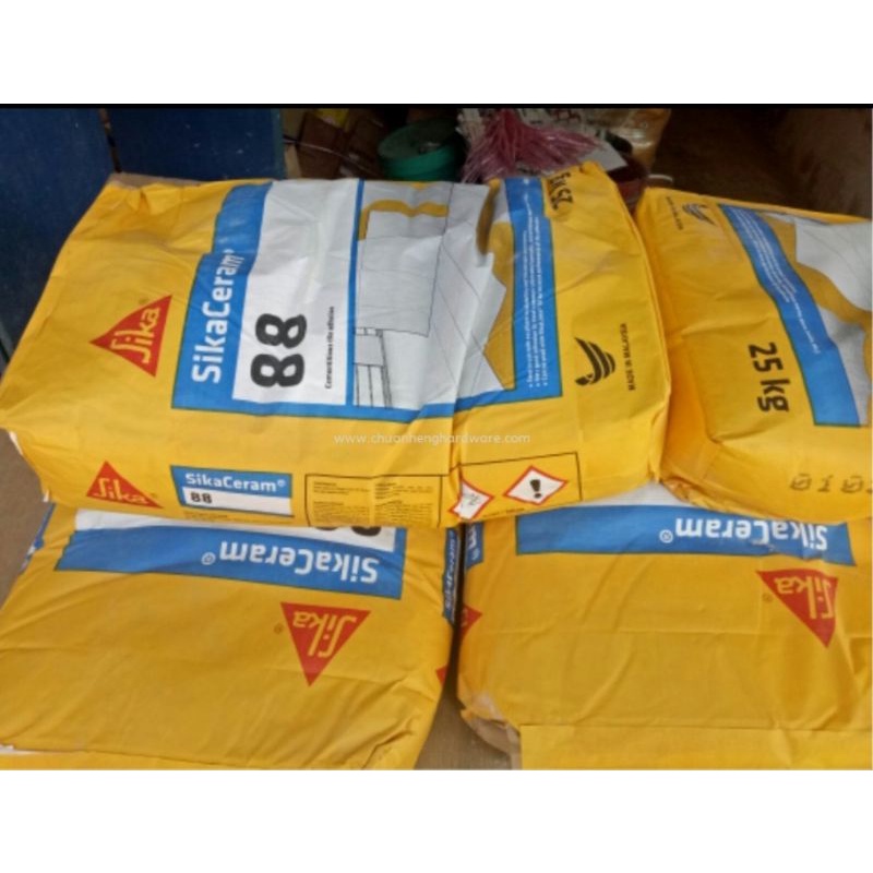 MEGA 25kg sika 88 tiles adhesive cement gum | Shopee Malaysia