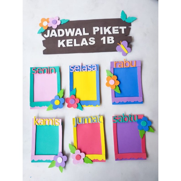 Picket Schedule Class Decoration | Shopee Malaysia