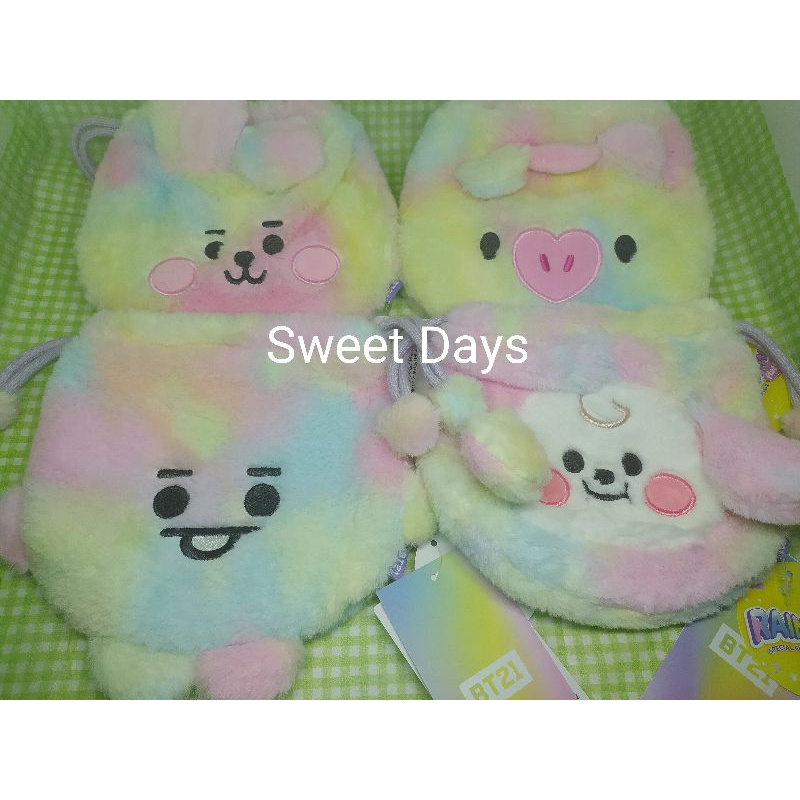 Official BT21 RAINBOW POUCH | Shopee Malaysia