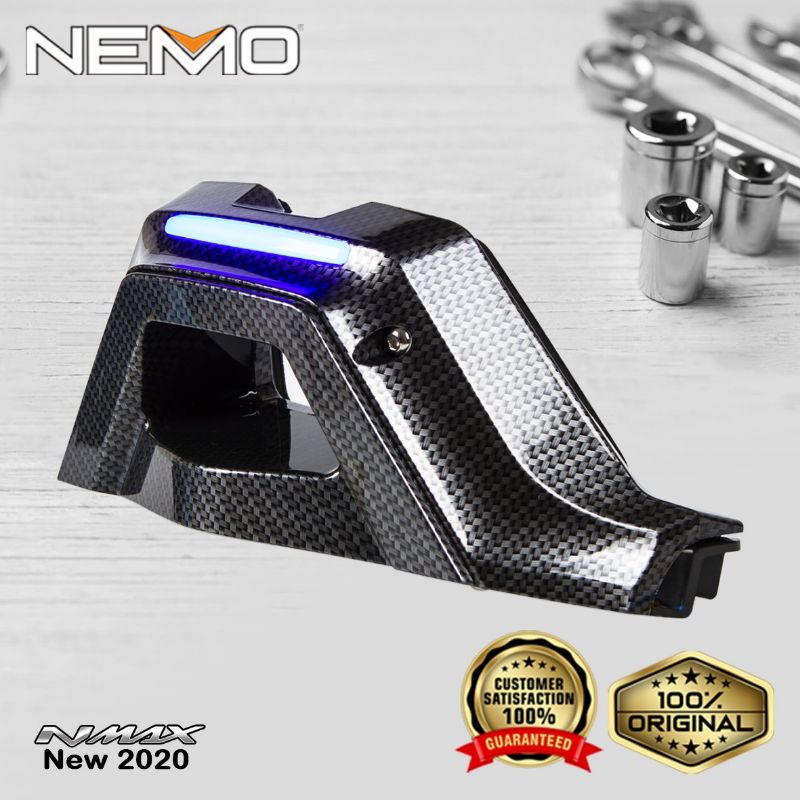 New NMAX 2020 Transformer Carbon Seat Backrest + Lights | Shopee Malaysia