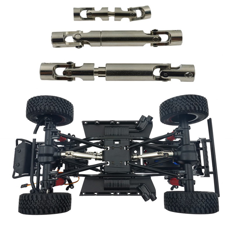 3PCS Metal Drive Shaft Steel Silver For MN86K MN86KS Crawler KIT MN ...