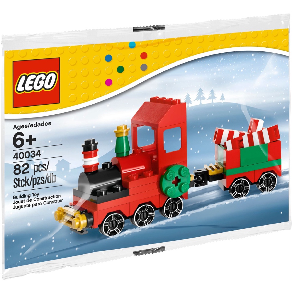 LEGO 40034 Creator Christmas Train [MISP] LEGO POLYBAG | Shopee Malaysia