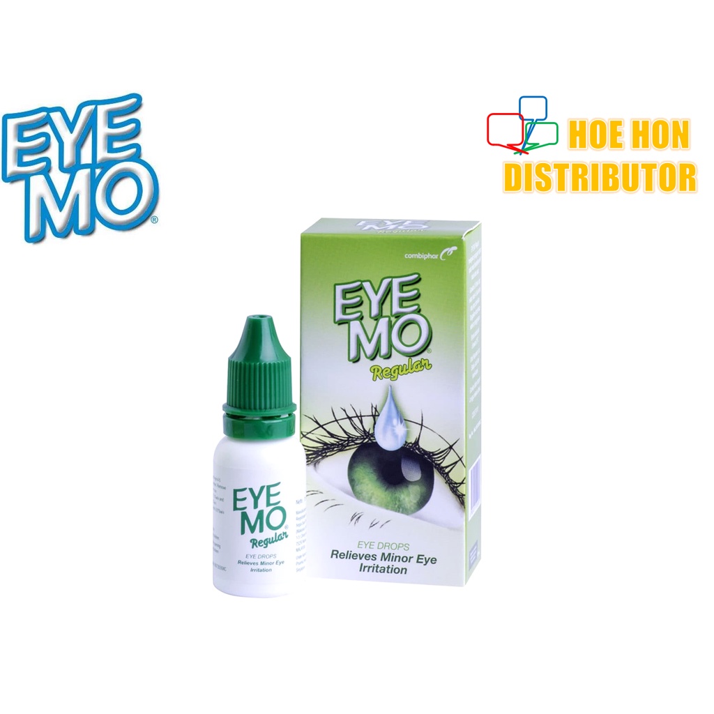 Eye Mo Regular / Moist Eye Drops Relieves Minor Irritation / Tired Dry ...