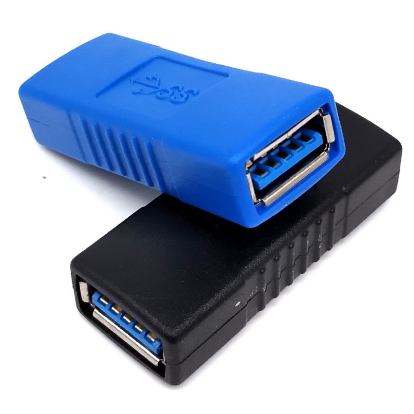 USB 3.0 Type A Female to A Female Connector Adapter USB3.0 AF to AF ...