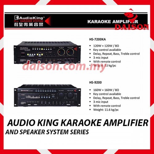 Mega Sales !! Audio King Karaoke Amplifier And Speaker System Series ...