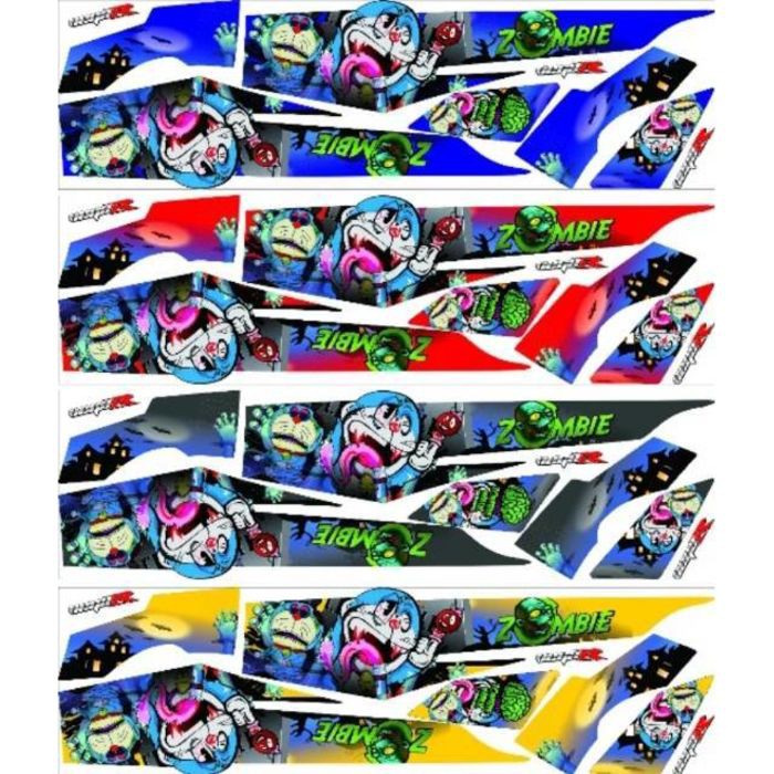 Striping Promo Vega R New Variations Yamaha Stickerlist Body Motorcycle ...