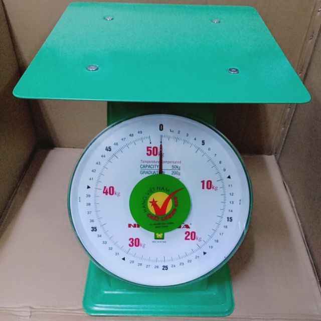 ORIGINAL!!! 50kg NHON HOA Mechanical scale/ 50kg NHON HOA Penimbang ...