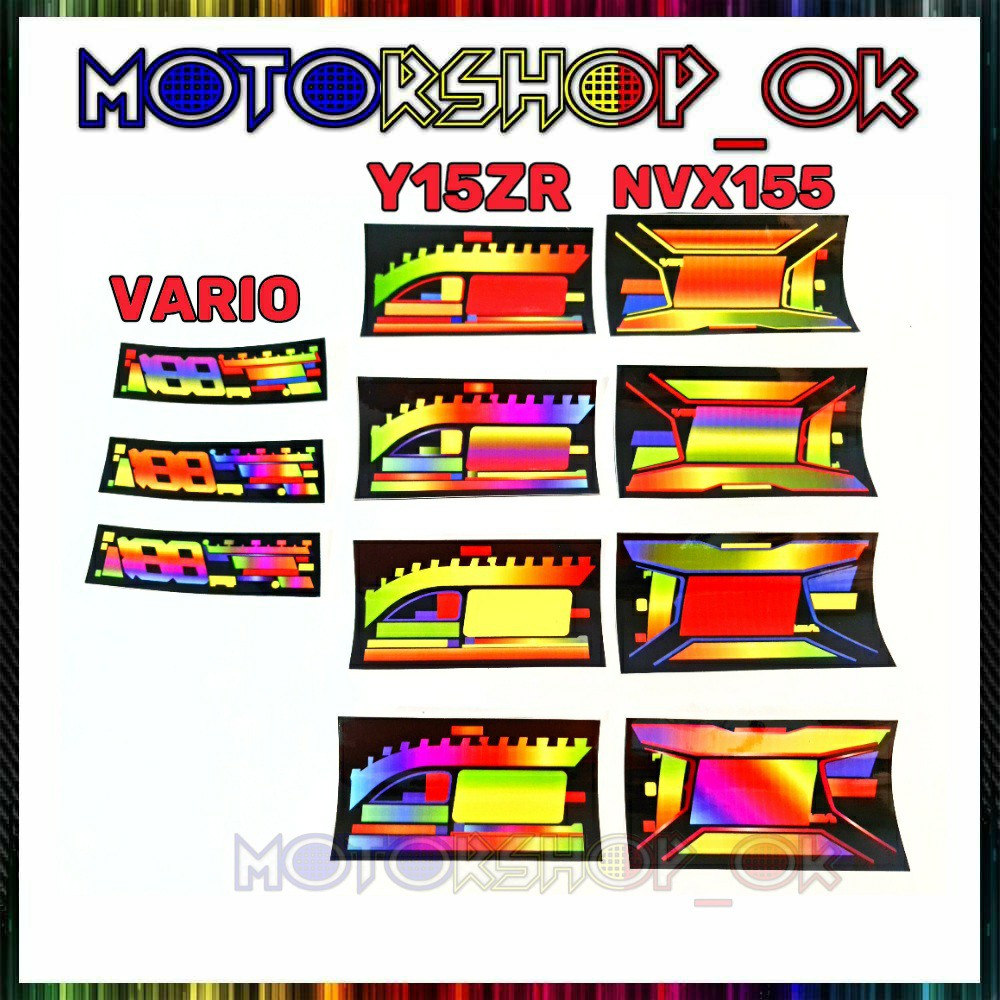 LCD METER INNER STICKER YAMAHA Y15ZR Y15 Y15Z / NVX155 NVX / HONDA ...