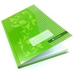Greenhill F4 Hard Cover Foolscap Book 120P/200P/300P/400P/500P | Shopee ...