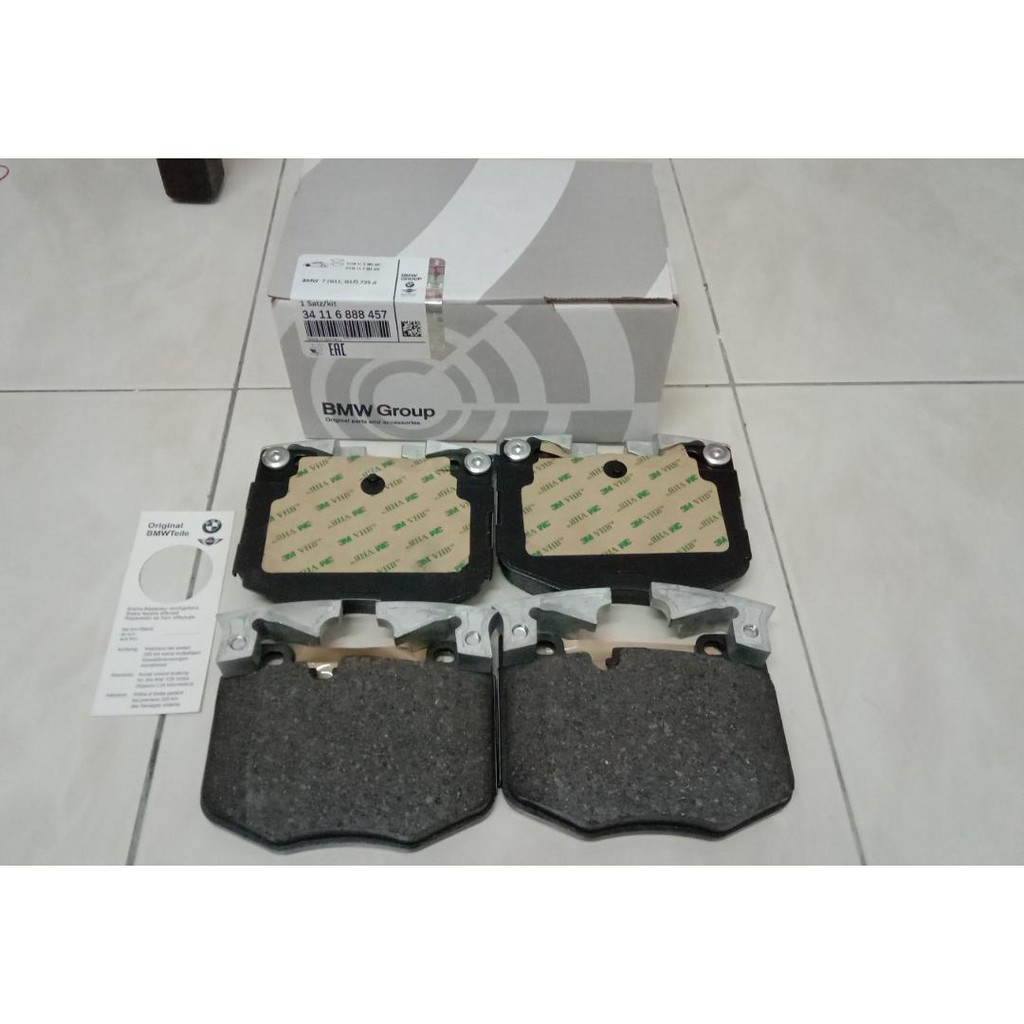 34116888457 FRONT BRAKE PAD BMW G20 G80 G21 G30 530E G11 G32 G16 X3 G01 ...
