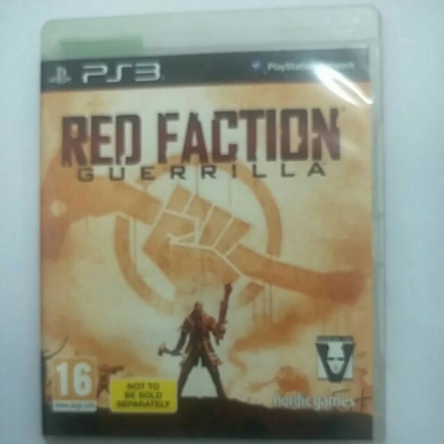 PS3 RED FACTION GUERRILLA (ORIGINAL QUALITY DISC USED EXCELLENT ...